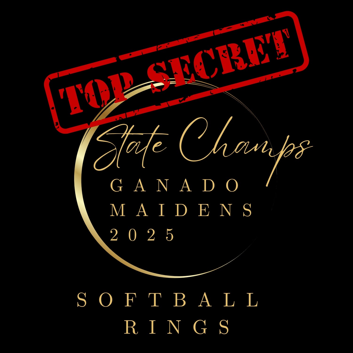 Ganado Maidens 2025 SOFTBALL State Championship RING – Southern ...