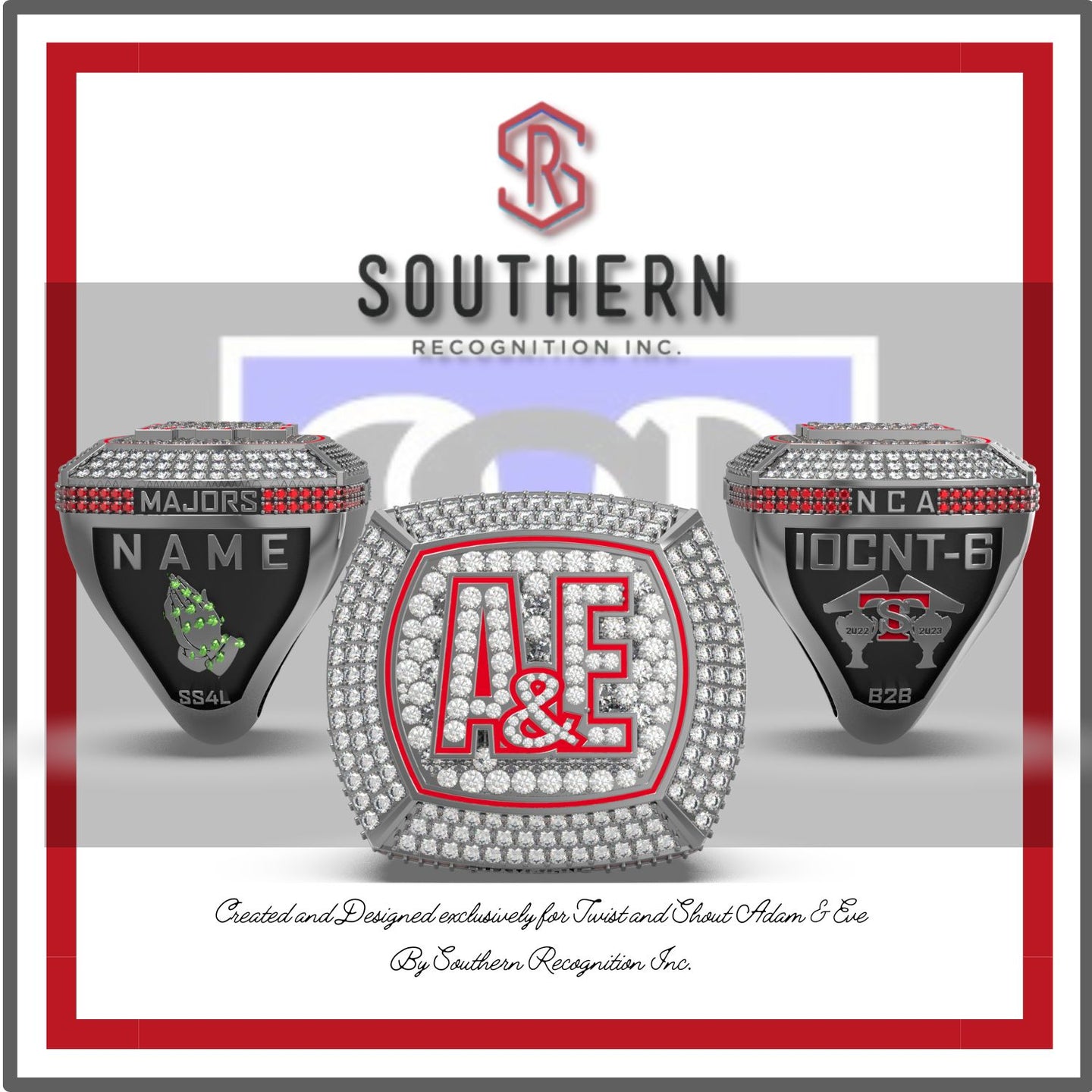 Twist and Shout: Adam & Eve National Championship Ring -2023 – Southern ...